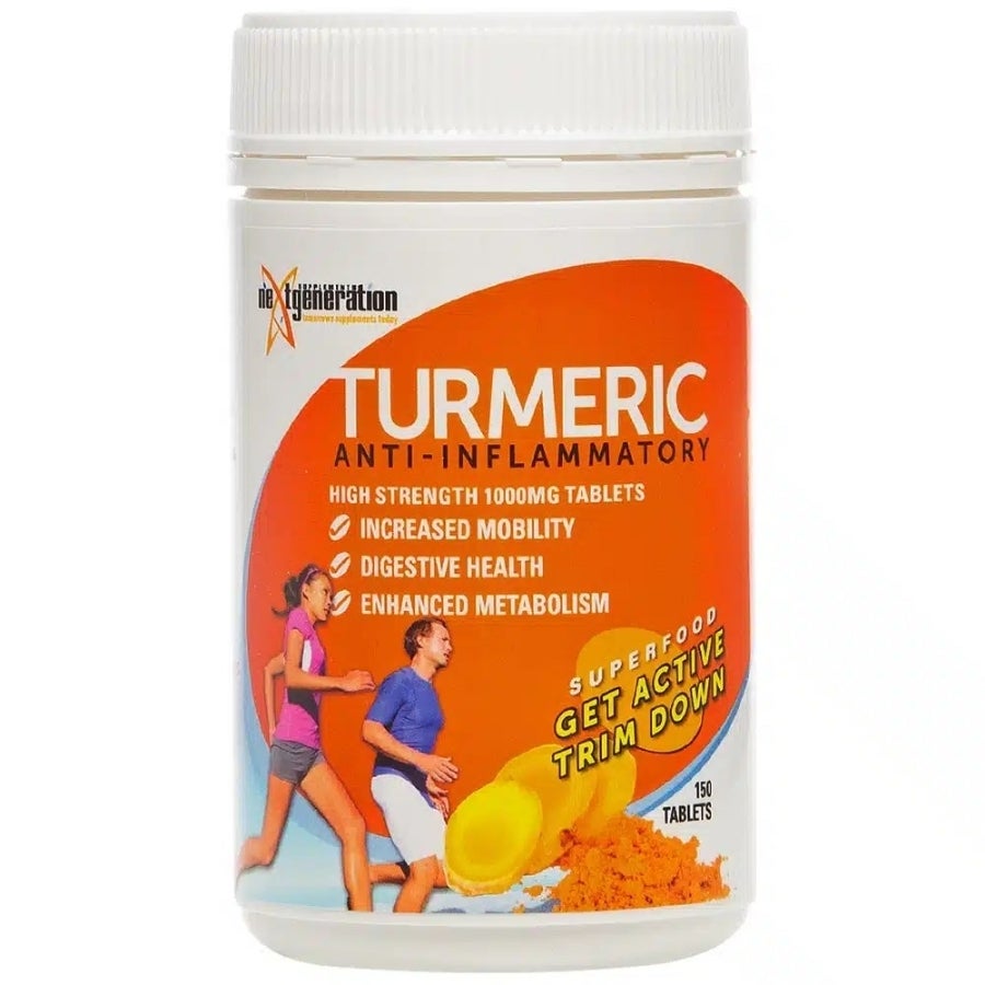 Turmeric 150 Tablets | Momentum Fitness Warrnambool